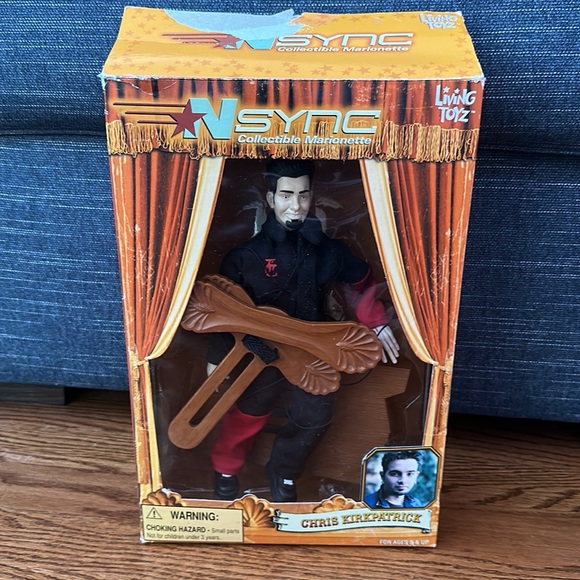 Living Toyz | Toys | Nsync Collectible Marionette Doll W Box Chris ...